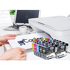 Cartlee 10-Pack Compatible Ink Cartridges Replacement for LC3013 LC-3013 Ink Cartridges BK/C/M/Y LC3011 Ink Cartridges for Brother LC3011 Ink Cartridges for Brother Printer Ink LC3011 (4BK, 2X C/M/Y)
