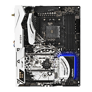 ASRock X370 TAICHI Socket AM4/AMD X370/DDR4/Quad CrossFireX & SLI/SATA3&USB3.1/M.2/Wi-Fi/A&GbE/ATX Motherboard