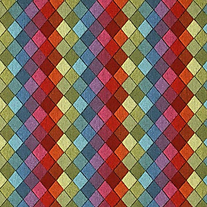 Danny K. Women's Tapestry Crossbody Cell Phone or Passport Purse, Handmade in USA (Jewel)