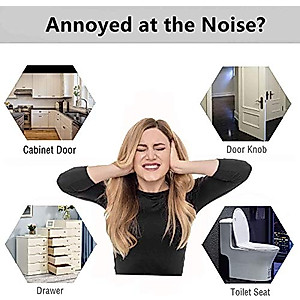 Cabinet Bumpers Tiny Drawer Bumpers Pads ，Self-Adhesive Clear Rubber Dots Feet Tiny Bumpons for Furniture Table Laptop 200 PCS