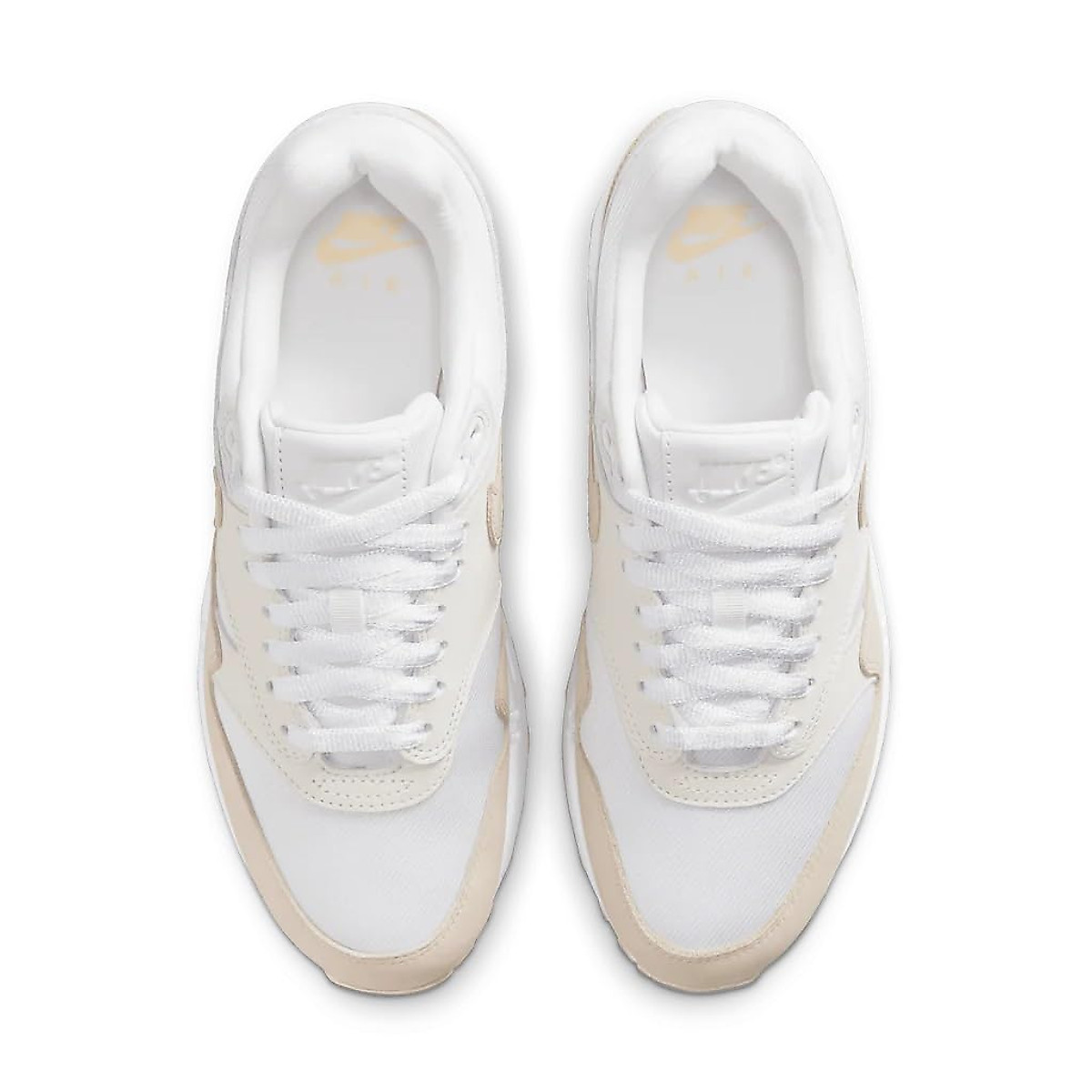 Nike Women's Air Max 1 PRM ESS White/Sanddrift-Phantom (FB5060 100) - 8