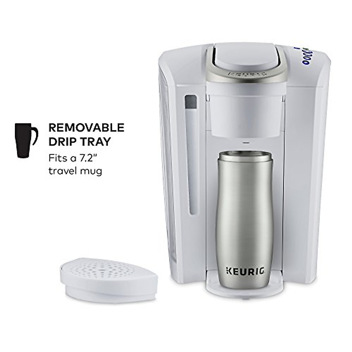 Keurig K-Select Single-Serve K-Cup Pod Coffee Maker, Matte White