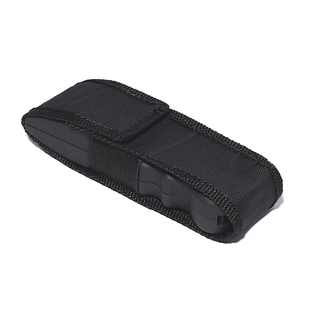 VIPERTEK Stun Gun with Safety Disable Pin LED Flashlight, Black