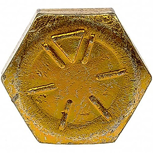 Cap Screw | Hex Head | 3 Pieces | Grade 8 | 3/4-16 x 3-1/2 In. | Gold | Steel