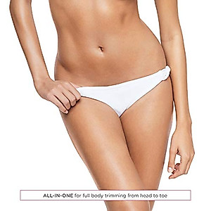 Conair Hair Trimmer for Women, Cordless Lithium-Powered Trimmer for Full Face or Body Trimming, Purple