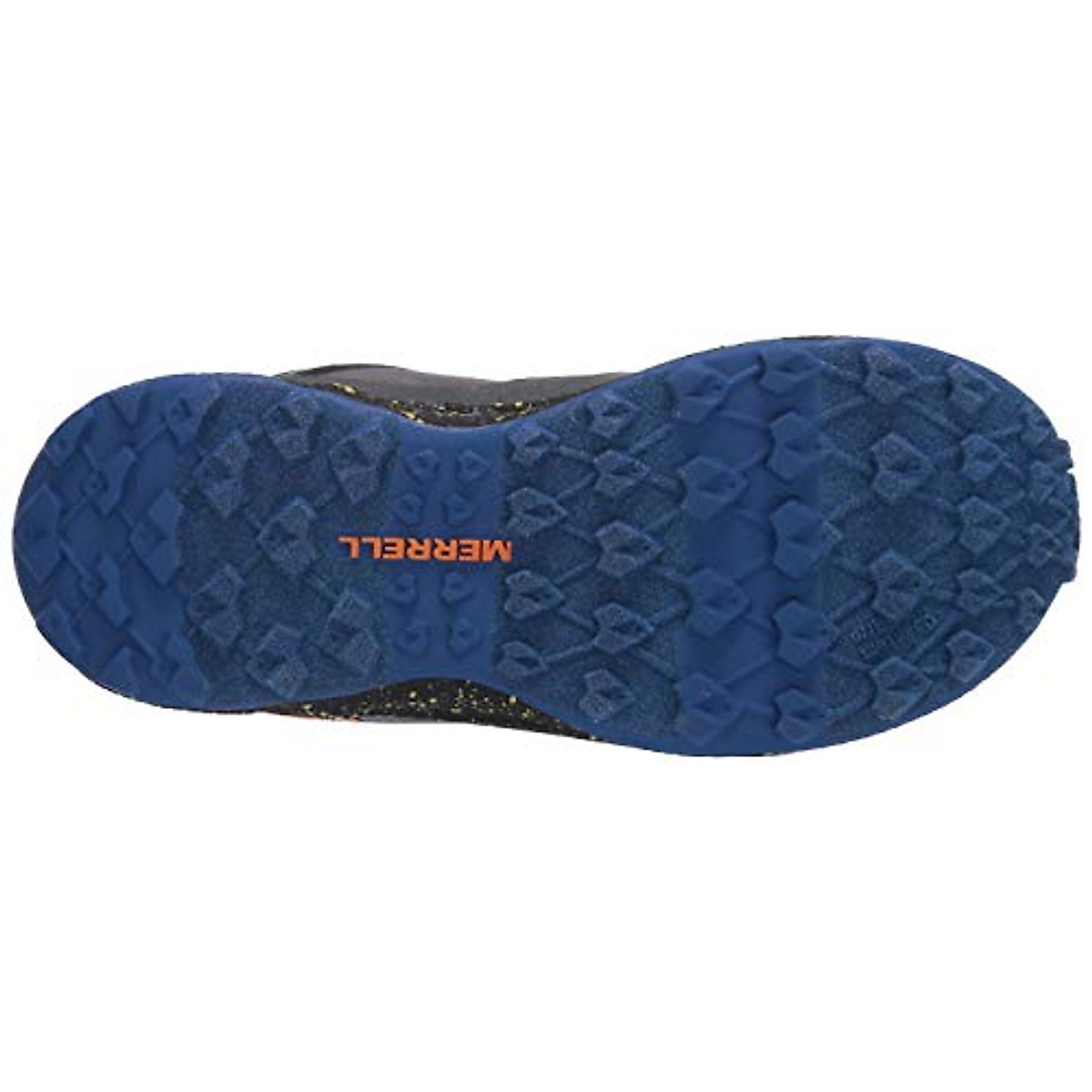 Merrell unisex child Altalight Low Hiking Sneaker, Grey/Orange, 4.5 Big Kid US