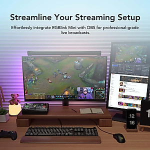 RGBlink Video Capture Card for Streaming, PCIe/Internal Capture Card Alternative, 4 HDMI to USB, Stream & Record in 1080P, Capturadora de Video for PS5/4 Pro, Xbox Series to OBS, Twitch, Zoom, YouTube