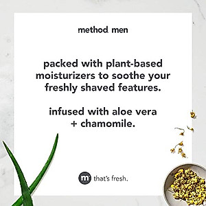 Method Men Post Shave Balm, Sea + Surf, 3.4 Ounces