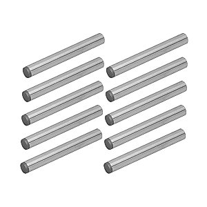 POWERTEC 71476 Hardened Steel Dowel Pins 1/4 Inch | Heat Treated and Precisely Shaped for Accurate Alignment – 10 pack