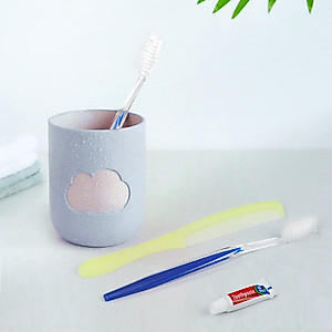 Xuezoioy Travel Toothbrushes Kit,25 Pack Individually Wrapped Disposable Toothbrushes with Toothpaste and Hair Combs Travel Toothbrush Set for Homeless,Hotel