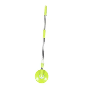 COLLBATH 1 Set Mop Pole Commercial Mop Rotating Mop Part Pole Mopping Mop Handle Replacement Floor Cleaning Mop Rod Mopa para Limpiar Pisos Mops Rotary Mop Rod Stainless Steel Green
