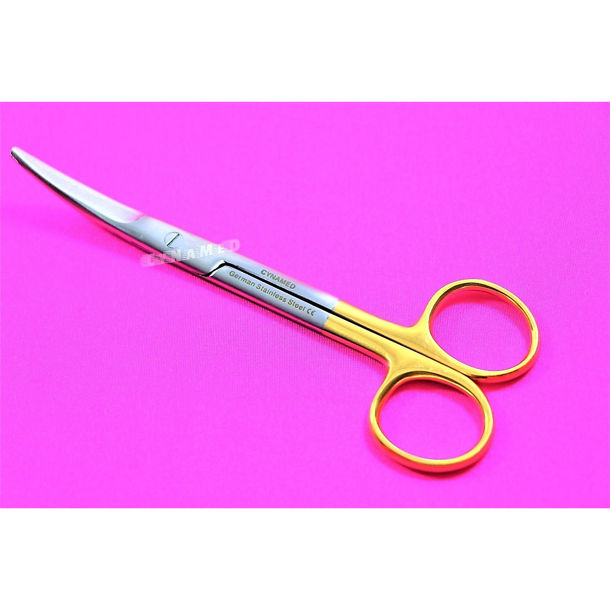 New Premium German Quality 1 EA Surgical Operating Medical Mayo Scissors Curved 5.5 inches CYNAMED