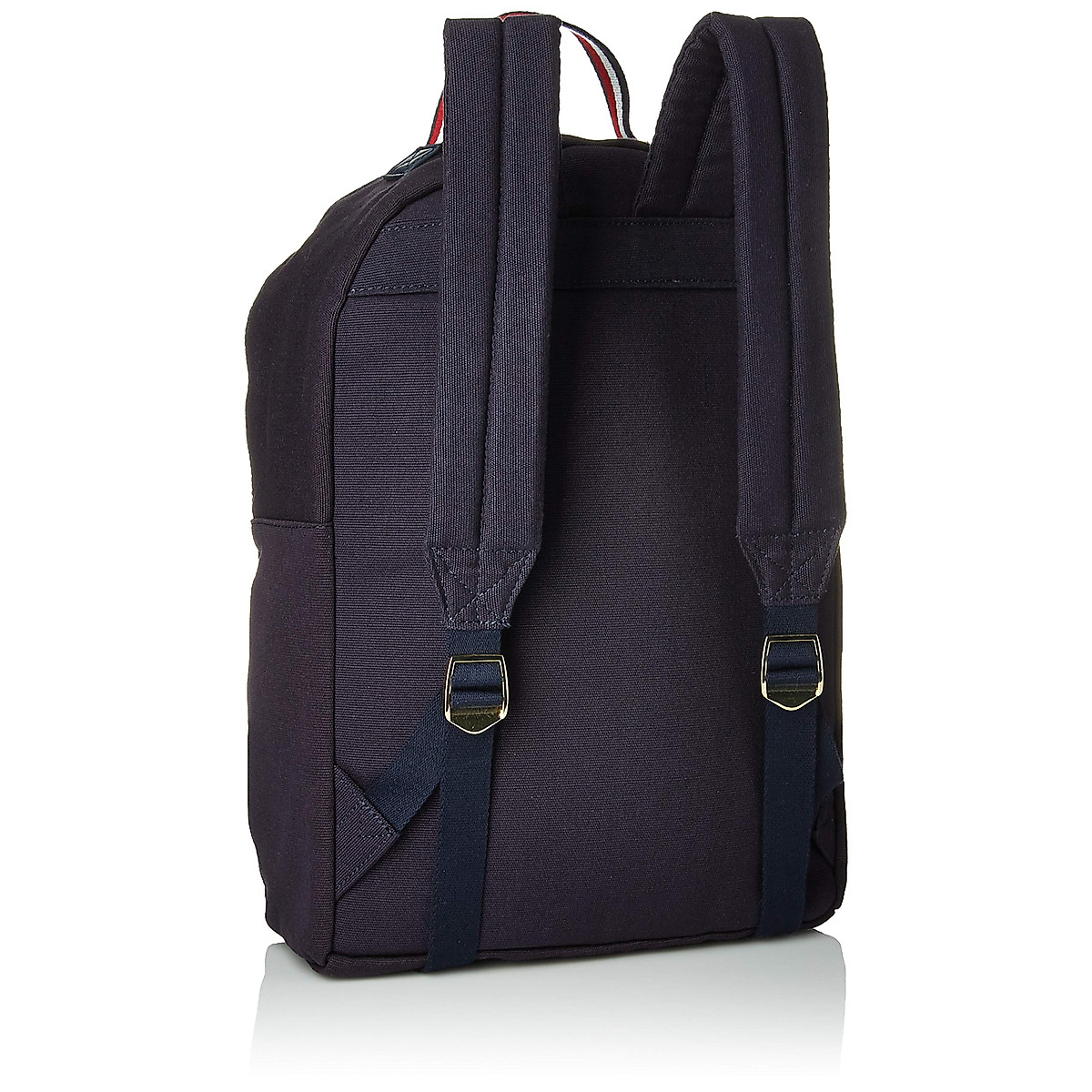 Tommy Hilfiger unisex adults for Women Th Flag Canvas Backpack, Tommy Navy, One Size US