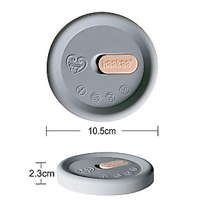 haakaa Lid New Leak-Proof Dust-Proof Silicone Lid Fits All Haakaa Manual Breast Pumps, 1 pc