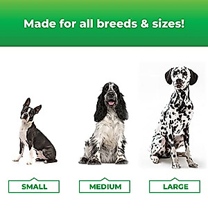 VetriScience Derma Strength Healthy Skin and Coat Chews with Omega 3, 6 and 9 for Dogs, 70 Chews - Can Reduce Shedding and Support Skin Health