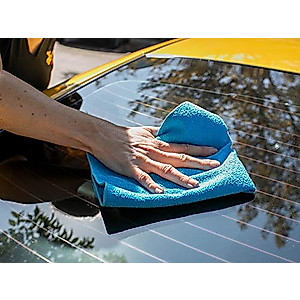 Meguiar's X190300 Perfect Clarity Glass Towels, Streak Free and Lint Free Finish - 3 Pack