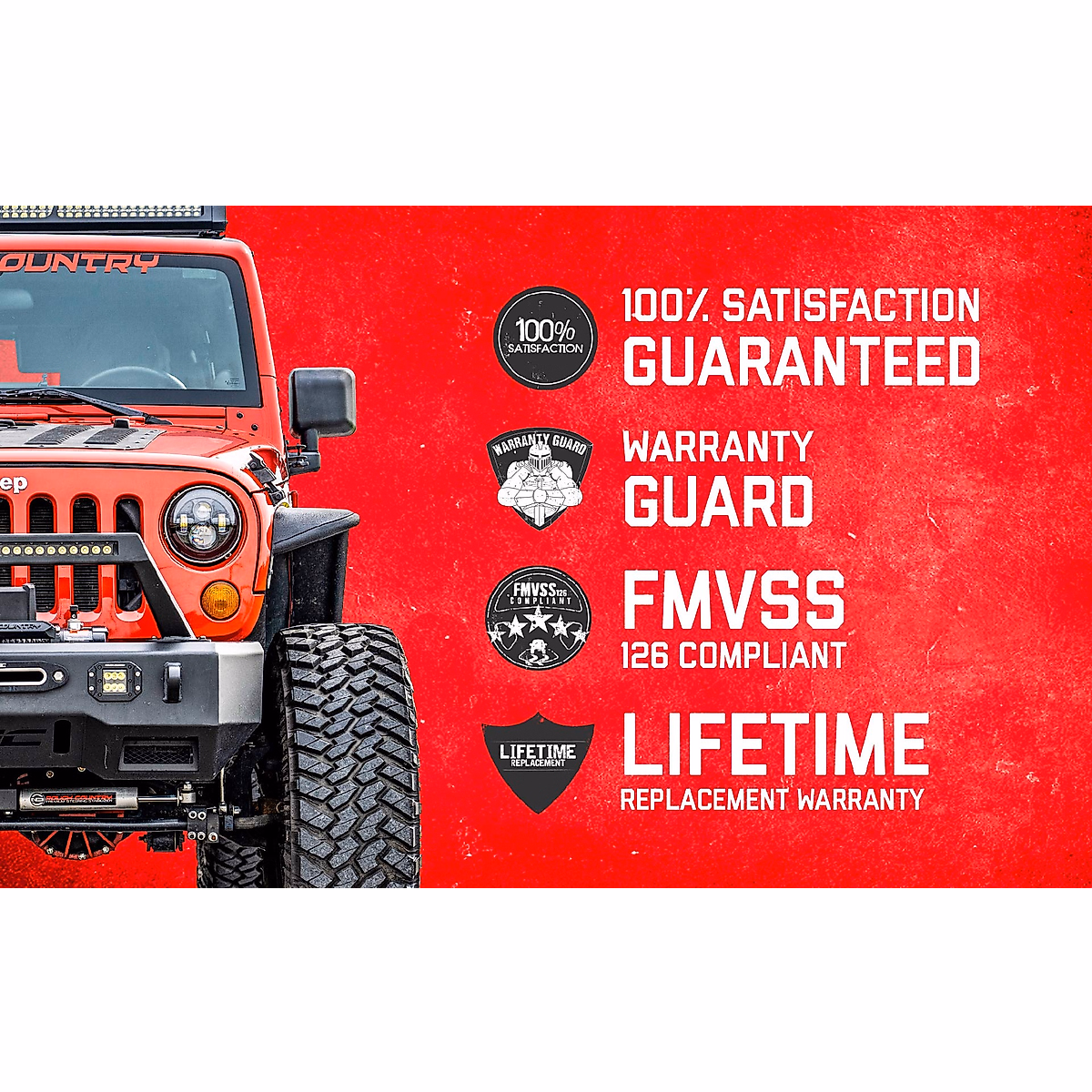 Rough Country Low Profile Bed Cover for 2020-2022 Jeep Gladiator | 5' - 47620500