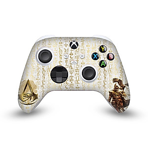 Head Case Designs Officially Licensed Assassin's Creed Eye of Horus Origins Graphics Vinyl Sticker Gaming Skin Decal Cover Compatible with Xbox Series X/S Controller