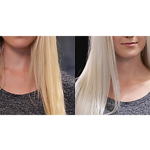 Rinzu HELIO violet shampoo and conditioner set from SEVEN haircare, a toning shampoo and conditioner system for blonde hair, cruelty free, sulfate free, 14 Fl oz