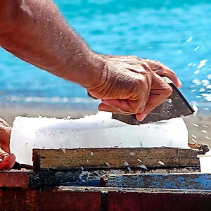 Manual ice shaver made in Mexico/Raspador de hielo manual by ALMET