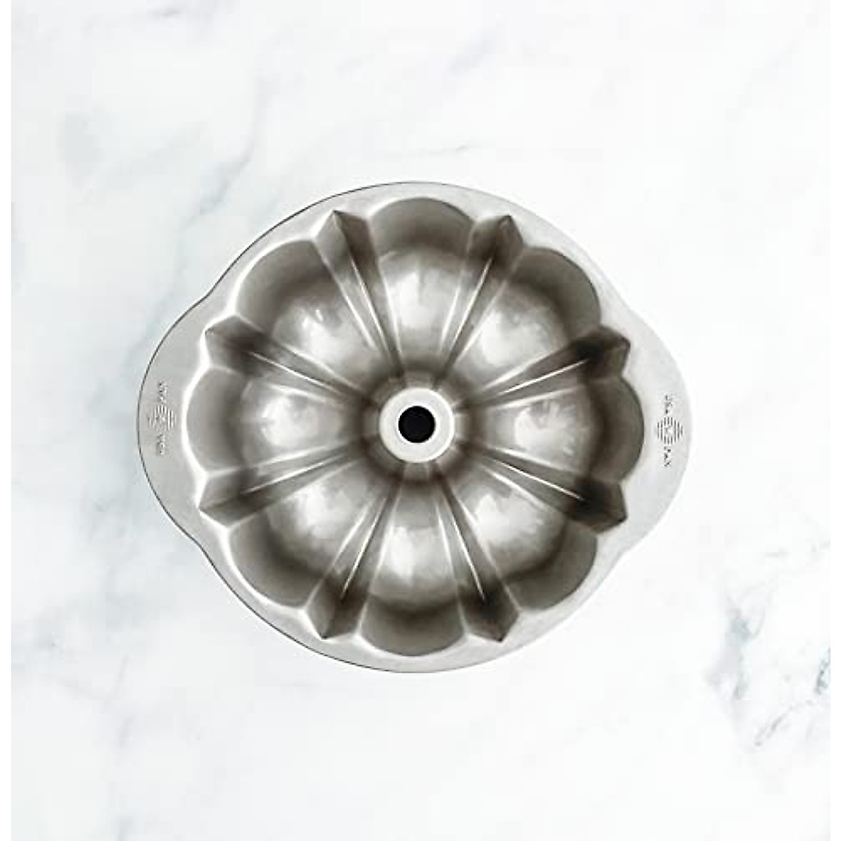 USA Pan Bakeware Nonstick Fluted Tube Cake Pan, Aluminized Steel 10-Inch