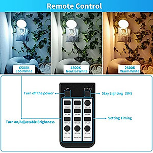 Solar Pendant Shed Light-3000K/4000K/6500K/Dimmable Lighting solar power light with Remote Control,IP65 Waterproof Timing Indoor/Outdoor Hanging Lantern Light,16.4ft Cord for Patio Garden Henhouse