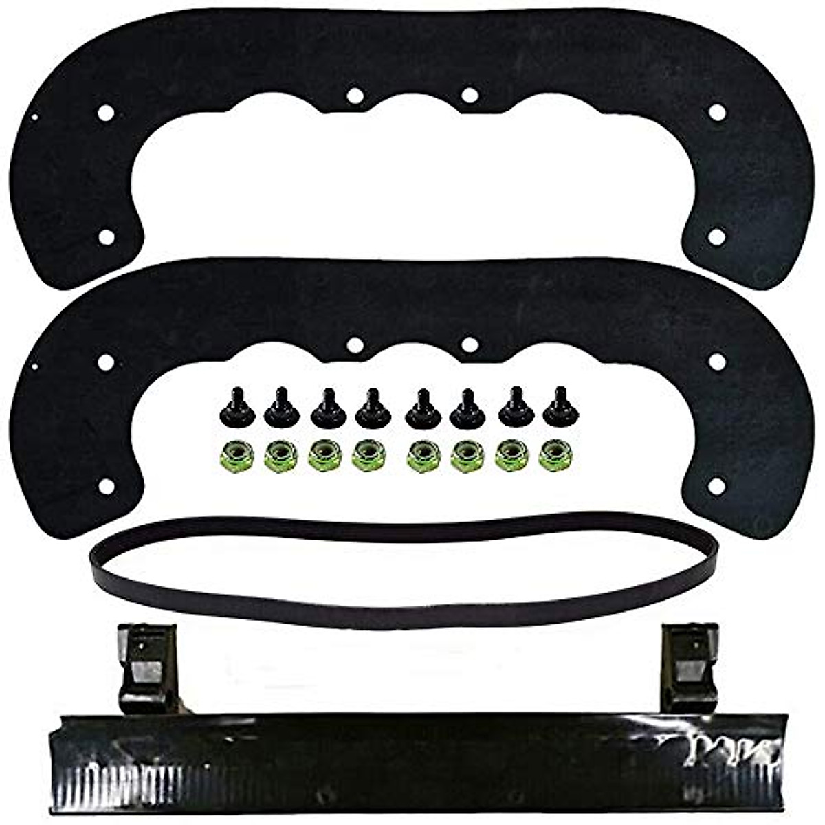 MDAIRC for Toro 99-9313 KIT Power Clear 21" Replacement Paddles (2 pcs) 99-9313, Scraper Bar (1 pcs) 133-5585 and Belt (1 Set) 108-4921 for CCR2000 CCR2450 CCR3000 CCR3650