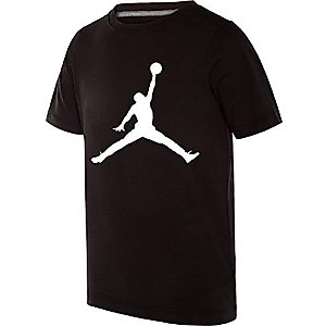 Nike Air Jordan Boys Jumpman 23 Dri-Fit T-Shirt (Large, Black)