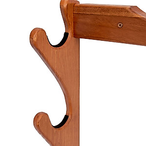 Allen Company unisex adult 4 Gun Collector Gun Rack, Wood, One Size US