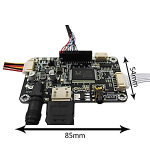 VSDISPLAY 10.4" 10.4 Inch 1024X768 HD 500nit IPS LCD Display VS104T-003A with HD-MI Audio LCD Controller Board