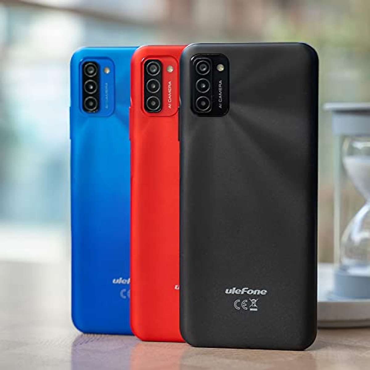 Ulefone Unlocked Smartphones, Note 12P 6.82-inch HD+ Display Unlocked Cell Phones, 7700mAh Battery, Octa-core 4GB+64GB, Android 11, 13MP Triple Rear Camera, Dual 4G Mobile Phone (Black)