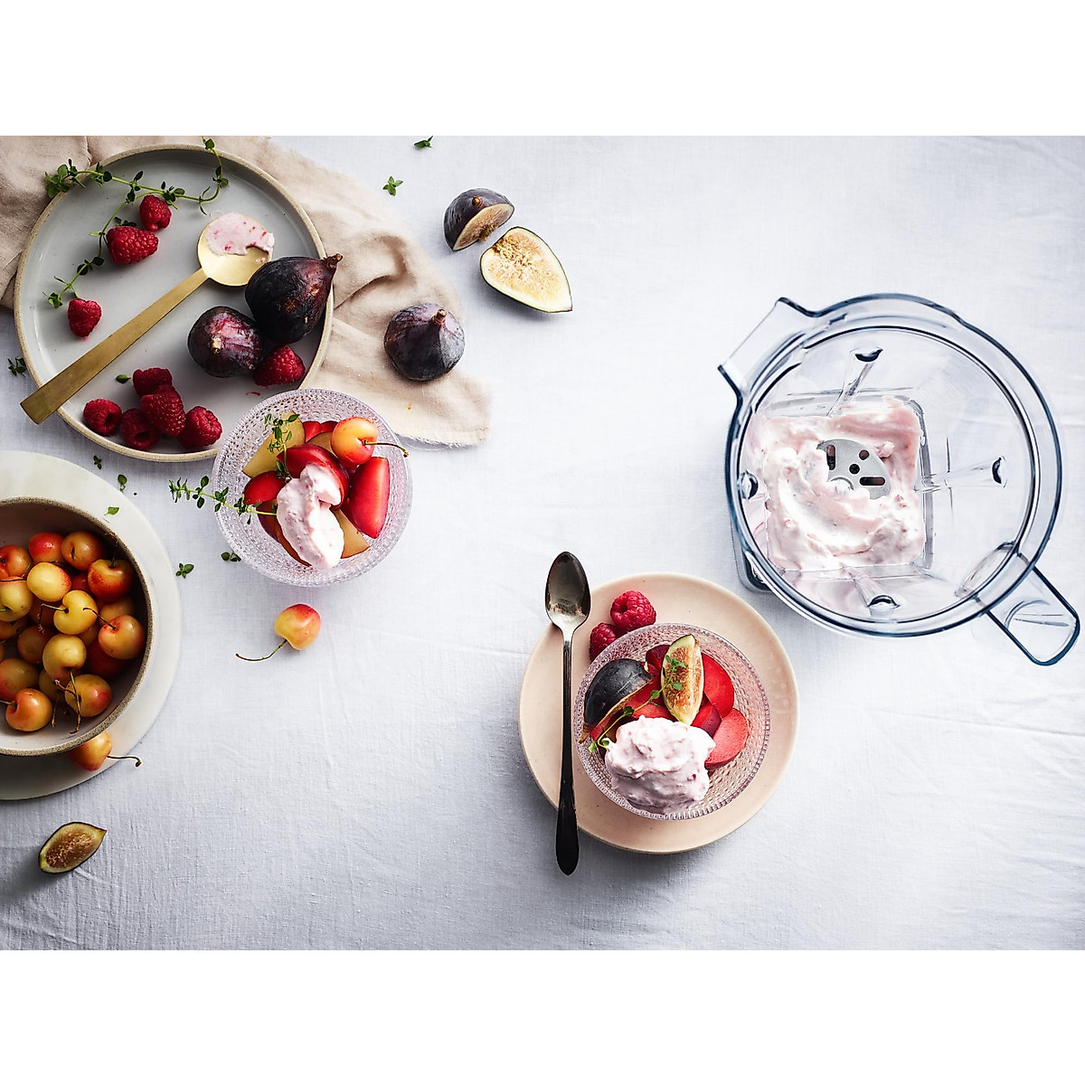 Vitamix Aer Disc Container, 48 oz, BPA-Free, Dishwasher-Safe, Compatible with All Full-Size Vitamix Blenders