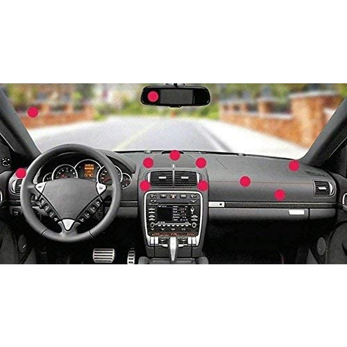 Nato Magna Mount Original [2 Pack] Universal Magnetic Cell Phone Mount for use on Any Cell Phones or Tablet - [ Super Strong Magnet ] [ VHB Auto Adhesive Mounting ] [ 360° Rotation ]