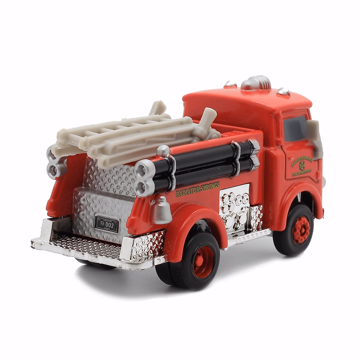 IYZEVK Car 3 Toys, Car Movie, Jackson, The King, Die-cast Toy Car, for a Boy's Birthday (Red Firetruck)