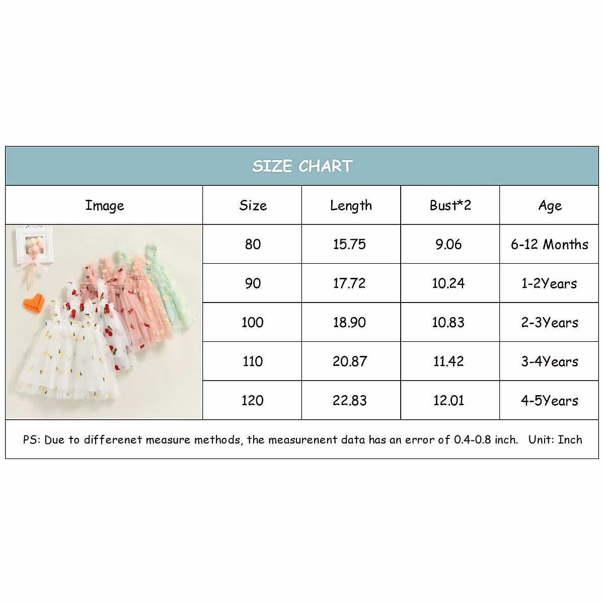 Toddler Baby Girl Daisy Tulle Dress Infant Sleeveless Layered Tutu Dress Pink 6-12 Months