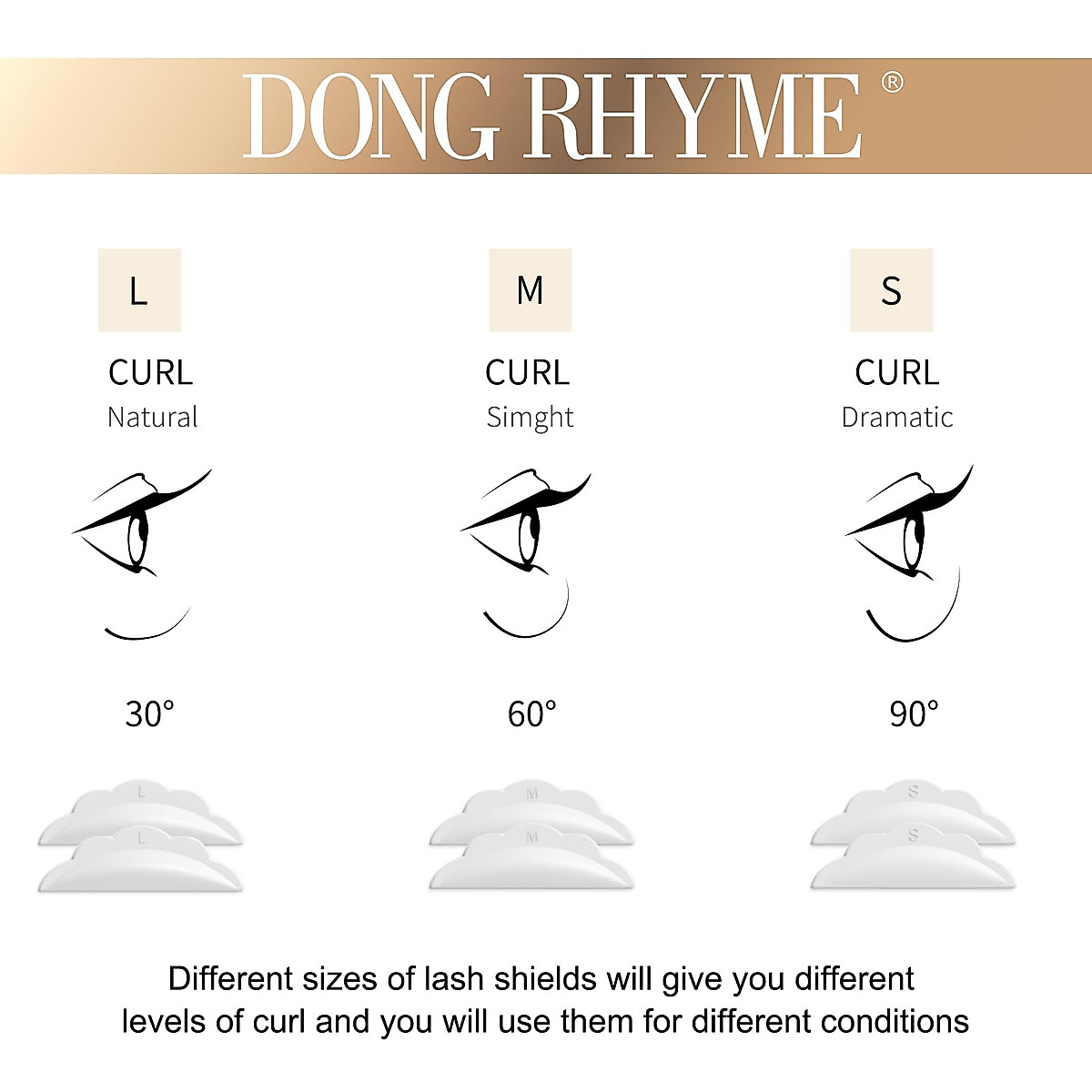 DONG RHYME 2 in 1 Lash Lift Kit and Brow Lamination Kit, Advanced Design Disposable Eyelash Lift Kit, Quick Finish and Long Lasting Professional Eyelash Perm Kit Suitable for Eye Makeup Enthusiast