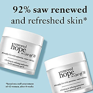 philosophy renewed hope in a jar - moisturizer - spf 30, 2 oz