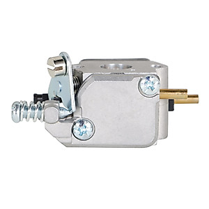 Timunr C1U-K82 C1U-K54 C1U-K54A Carburetor with Fuel Line Kit Replacement for Mantis Tiller Cultivator TC-210 TC-210i TC-2100 SV-6 SV-5H/2 SV-5C SV-4B LHD-1700 HC-1500 for 12520013123