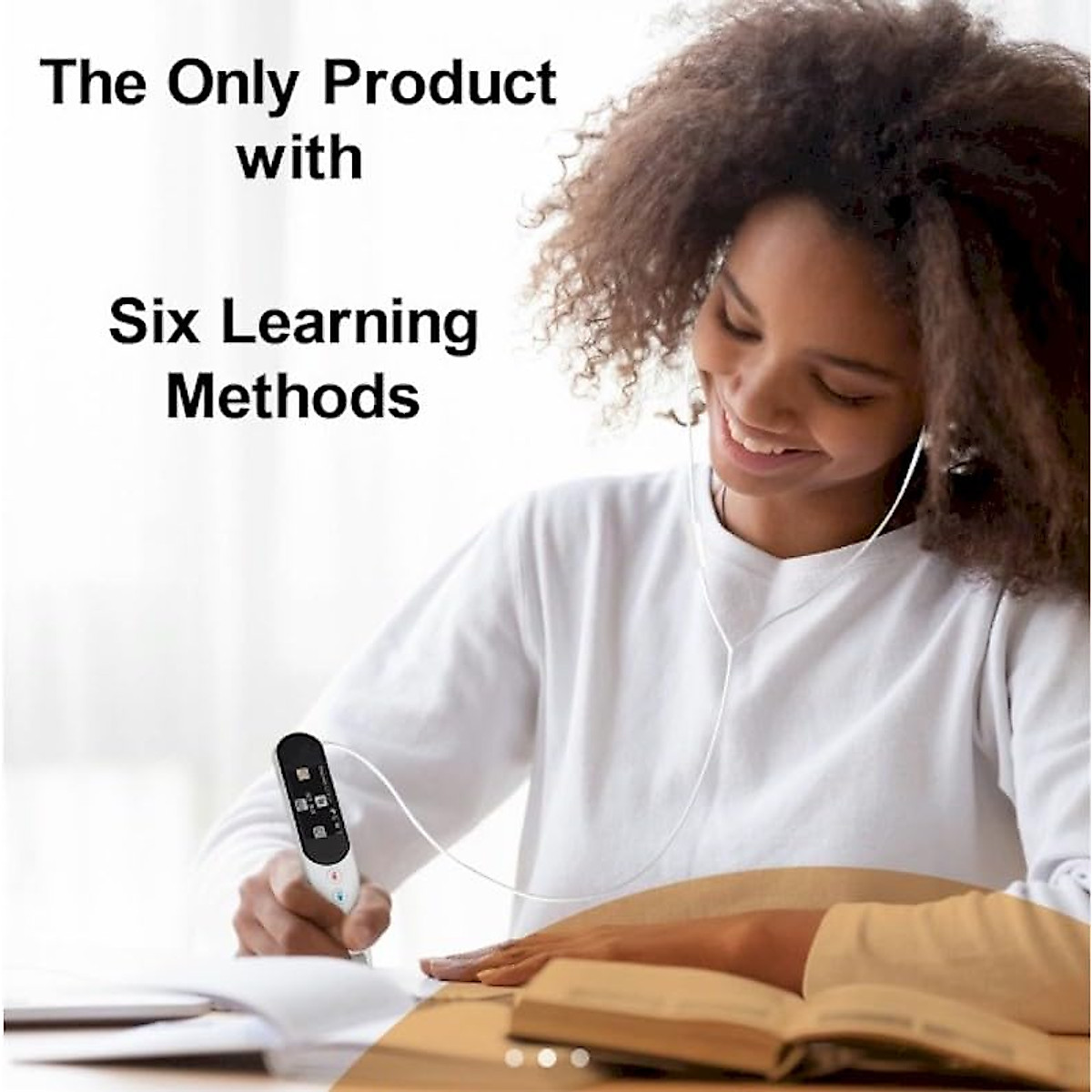 Rocket Pen Reader Advanced Personal Reading Tutor Scanning Pen (Scans Both Print and Onscreen)