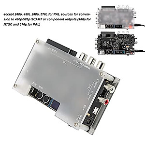 OSSC Add On Board High Definition ABS Low Latency OSSC Converter Support NTSC for Retro Game Console