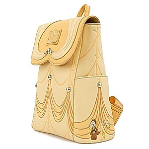 Loungefly Disney Beauty and the Beast Belle Cosplay Womens Double Strap Shoulder Bag Purse