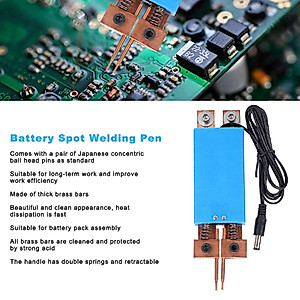 Spot Welder Pen, Battery Spot Welding Pen Handheld Automatic Trigger Weld Machine Accessory for Battery Pack Spot Welding