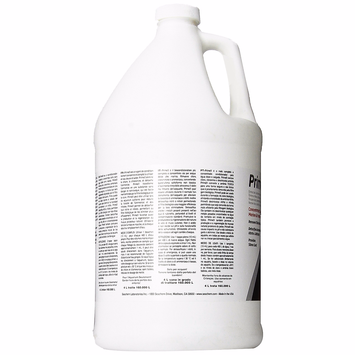 Seachem Prime Fresh and Saltwater Conditioner + Seachem Pristine Natural Waste Management