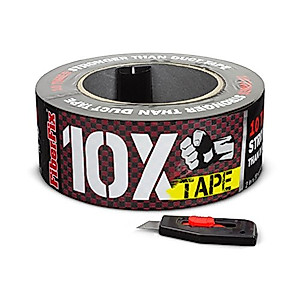 FiberFix 10X Tape - Repair Tape 100x Stronger than Duct Tape - 2" (1 Roll)