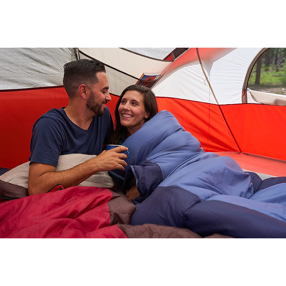 Wenzel Outdoors 7409519 Sunward Sleeping Bag 30-40 Deg, One Size, Multicolor