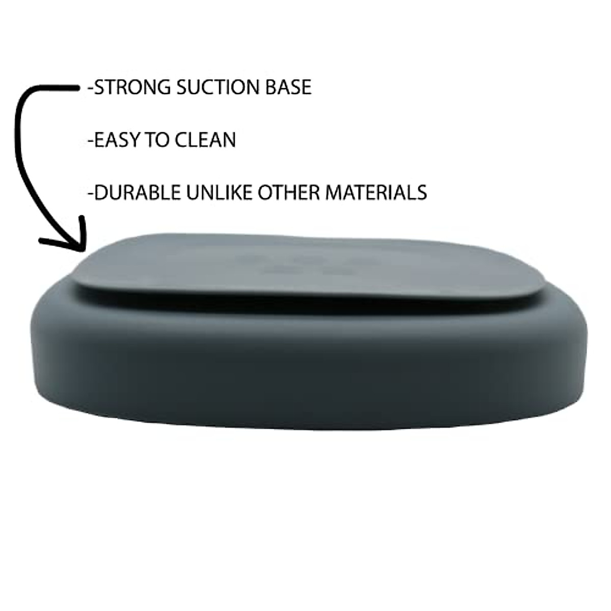 WebDeals 2 You Silicone Feeding Set for Baby or Toddler Suction Plate With Cup Fork Spoon Toddler Plate Baby Cup Baby Plate Baby Fork and Spoon (Ether)