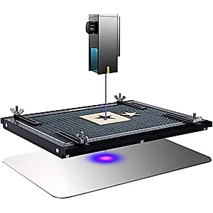 ATOMSTACK Laser Cutter Honeycomb Work Panel 380x284x20mm for CO2 or Diode Laser Engraver Cutting Machine, Black