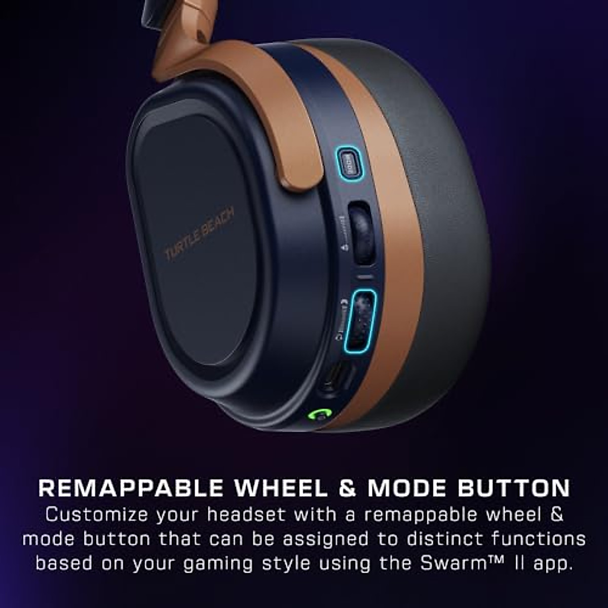 Turtle Beach Stealth 700 Gen 3 Wireless Multiplatform Amplified Gaming Headset for Xbox Series X|S, Xbox One, PC, PS5, Mobile – 60mm Drivers, AI Noise-Cancelling Mic, Bluetooth, 80-Hr Battery – Cobalt