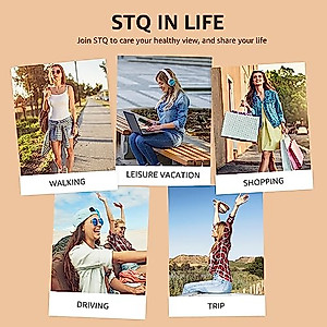 STQ Casual Shoes for Women Slip On Loafers Shoes Low Top Canvas Sneakers Light Grey 8.5