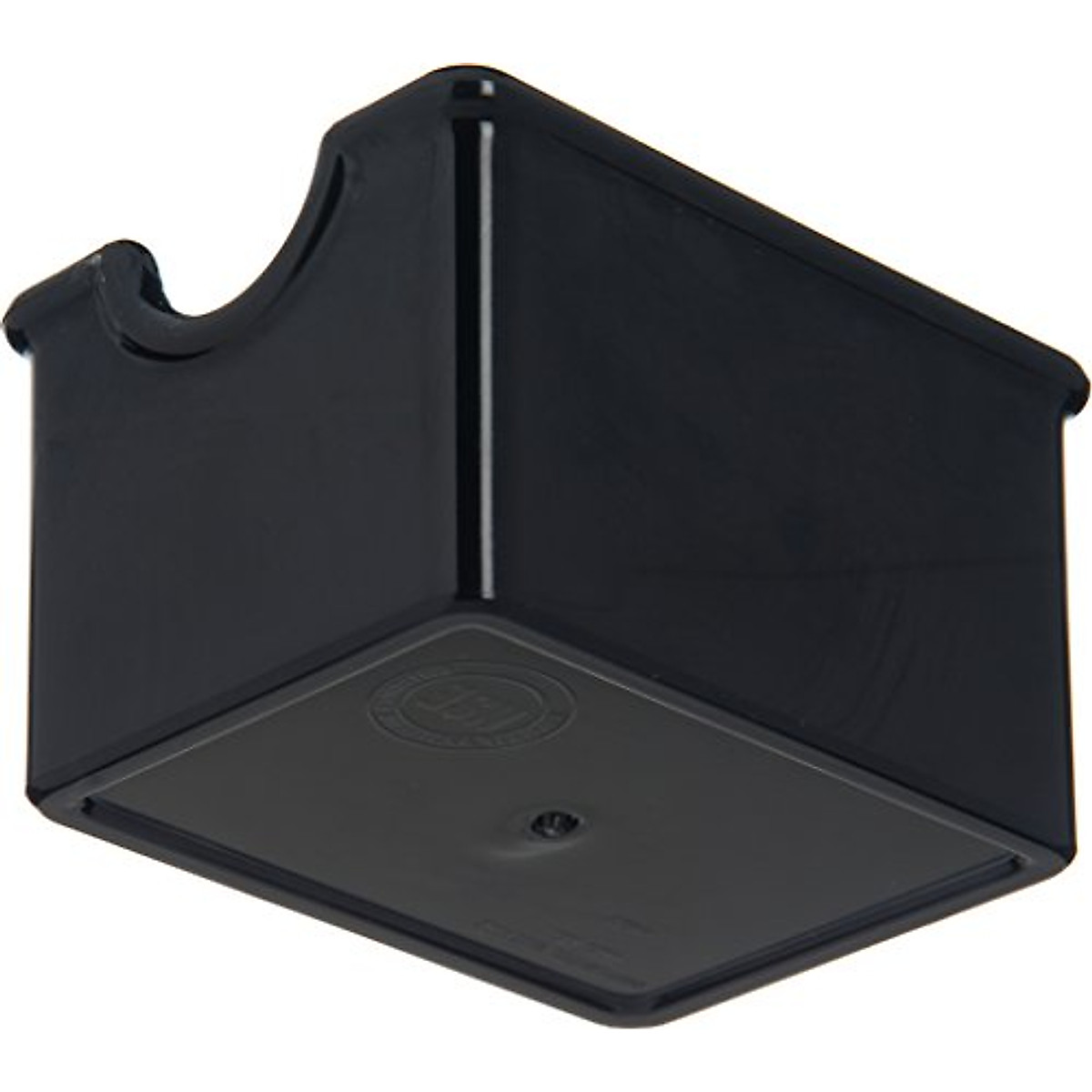 Carlisle FoodService Products 455003 Styrene Sugar Caddy, Black, Small